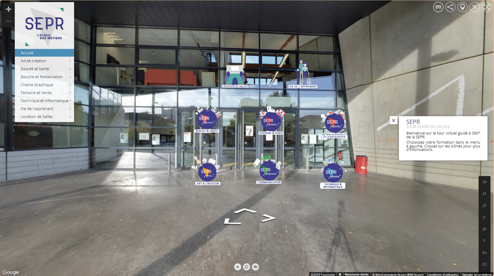 Campus SEPR Lyon - SEPR l'école des métiers